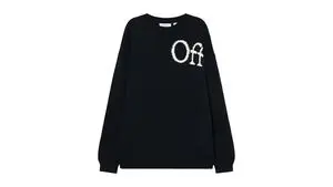 Off-White Bookish Shared Crewneck Sweatshirt Sweater