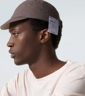 Satisfy Rippy Air Logo Baseball Cap - Brown