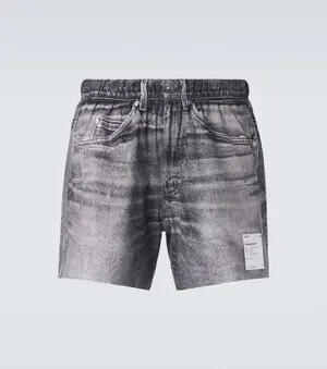 Satisfy Peaceshell 5 Trompe L'oeil Shorts - Grey