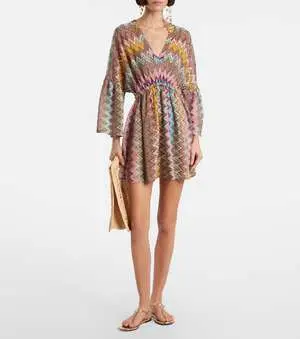 Missoni Zigzag Lamé Kaftan