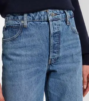 FRAME Essential Straight Jeans - Blue