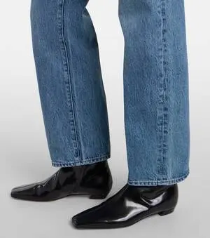 FRAME Essential Straight Jeans - Blue