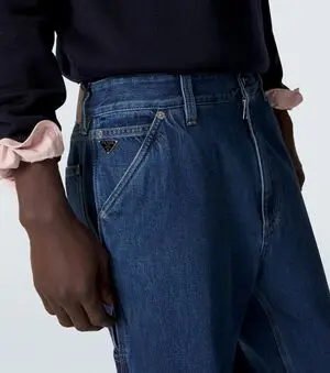 Prada Straight Leg Jeans - Blue