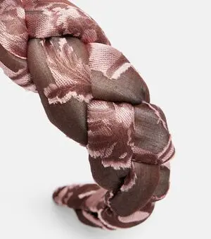 La DoubleJ Rapunzel Jacquard Headband - Pink