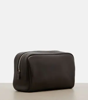 THE ROW Astra Small Pouch - Brown
