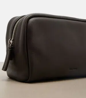 THE ROW Astra Small Pouch - Brown
