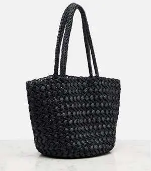 THE ROW Estelle 2 Medium Raffia Tote Bag