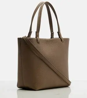 THE ROW Park Leather Tote Bag - Grey