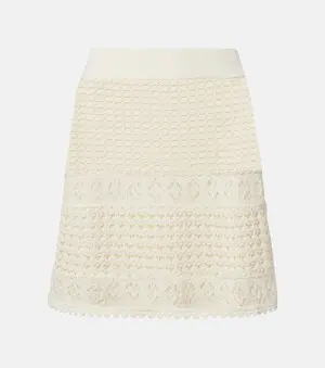 ERES Angela Crochet Miniskirt