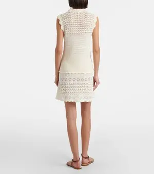 ERES Angela Crochet Miniskirt