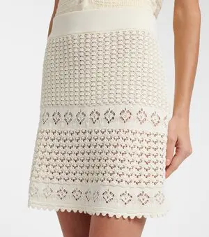 ERES Angela Crochet Miniskirt