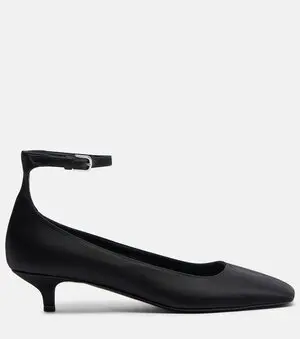 TOTEME Satin Pumps - Black