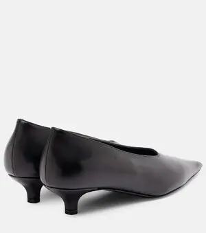 TOTEME Leather Pumps - Black