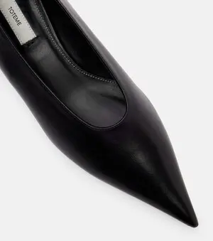 TOTEME Leather Pumps - Black