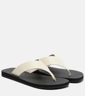 THE ROW The Row Dune Leather Thong Sandals