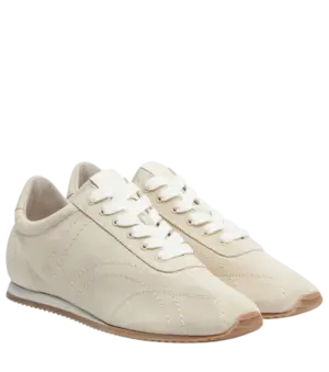 TOTÊME Suede Lace-Up Sneakers