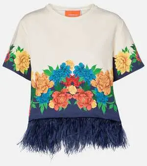 La Doublej Floral T-shirts For Women