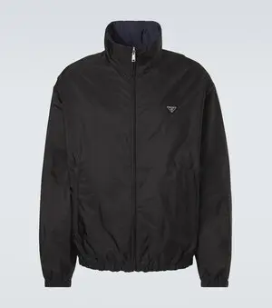 Prada Re-nylon Hooded Jacket - Black
