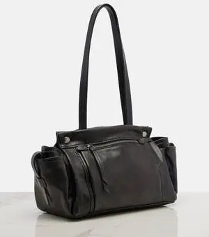 Prada Route Leather Tote Bag