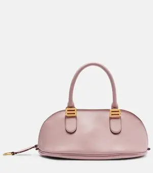 Balenciaga Bolero Mini Leather Top-handle Bag - Pink