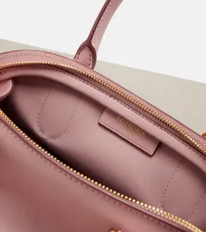 Balenciaga Bolero Mini Leather Top-handle Bag - Pink