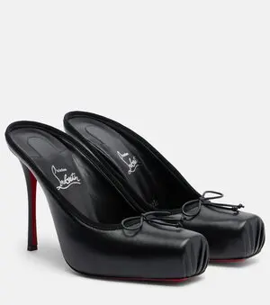 CHRISTIAN LOUBOUTIN Cassia Leather Mules