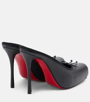 CHRISTIAN LOUBOUTIN Cassia Leather Mules