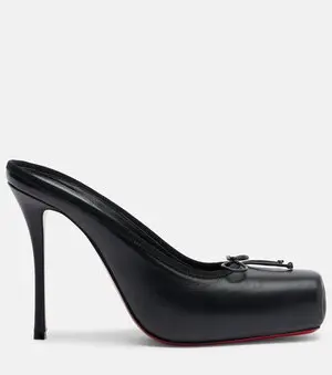 CHRISTIAN LOUBOUTIN Cassia Leather Mules