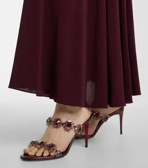 CHRISTIAN LOUBOUTIN Just Jewel Embellished Sandals