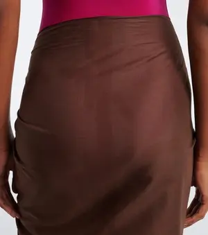 ERES Cabine Cotton Beach Cover-up - Brown