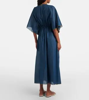 ERES Voilier Cotton Kaftan - Blue