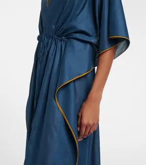 ERES Voilier Cotton Kaftan - Blue