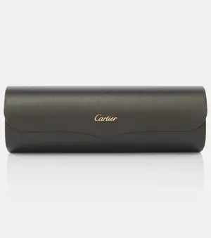 Cartier Panthère De Oval Sunglasses - Red