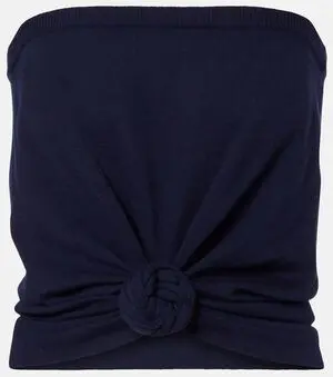 Magda Butrym Wool Top - Blue