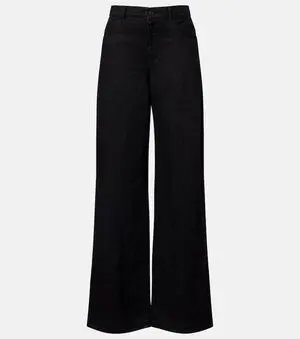 THE ROW Eglitta Wide-leg Jeans - Black