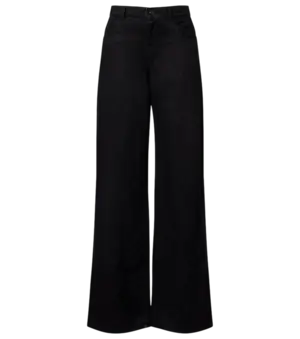 THE ROW Eglitta Wide-leg Jeans - Black