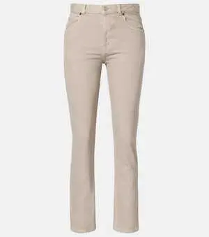 THE ROW Riaco Slim-Fit Jeans Grey