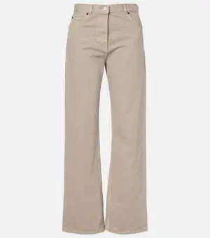 THE ROW Finbar Wide-leg Jeans - Beige