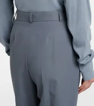 THE ROW Ragnar Virgin Wool Wide-leg Pants