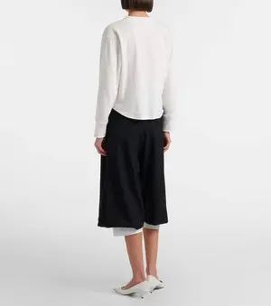 THE ROW Kalyan Wool Bermuda Shorts
