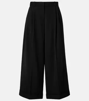 The Row Black Wash Pants For Women