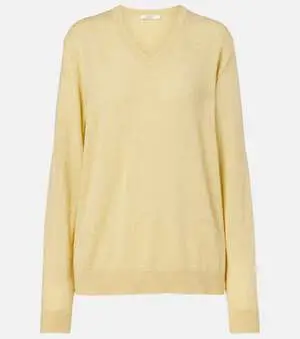 THE ROW Nian Cashmere Top