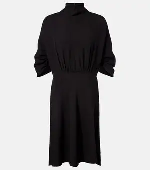 THE ROW Emmeline Silk Crêpe Cady Midi Dress