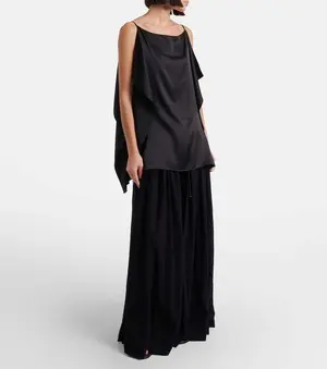 THE ROW Berenice Wide-leg Pants - Black