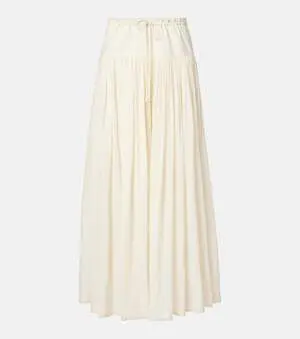 THE ROW Berenice Wide-Leg Pants White