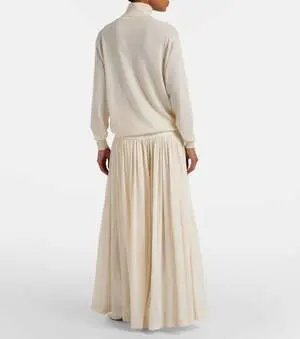 THE ROW Berenice Wide-leg Pants - White