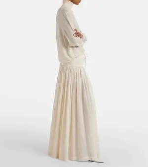 THE ROW Berenice Wide-leg Pants - White