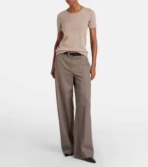 THE ROW Nova Cashmere Top