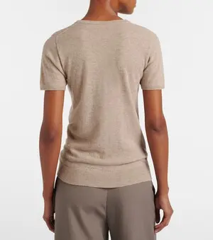 THE ROW Nova Cashmere Top