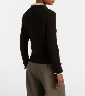 THE ROW Nalini Knitted Cashmere Top
